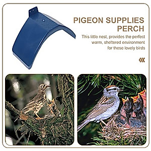 Zerodeko Bird Perches 30PCS Dove Rest Stand Frame, Plastic Pigeon Perch, Dove Rest Stand, Pigeon Perches Roost Grill Dwelling Stand for Dove Pigeon and Other Birds Bird Launcher