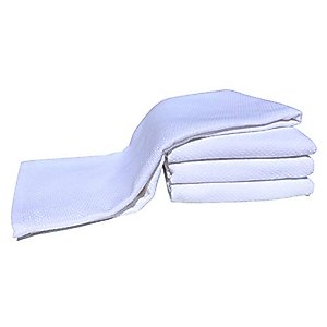 Williams-Sonoma All Purpose Pantry Towels, Kitchen Towels, Set of 4, White, 100% Cotton