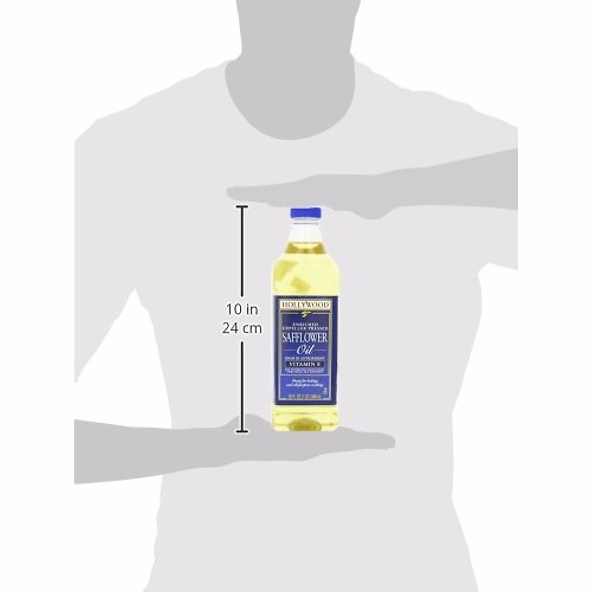 Hollywood Safflower Oil, 32 Oz