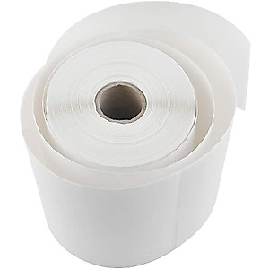 L LIKED 4"x 6" Direct Thermal Labels White Perforated Shipping Labels, 250 Labels per Roll, 4 Rolls - Compatible with Direct Thermal Printers