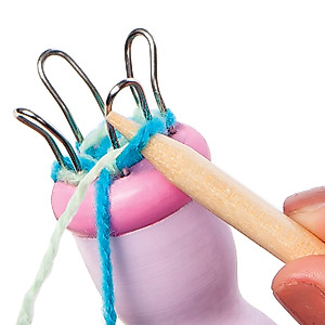 Creativity for Kids Quick Knit Charm Bracelets - Create 10 DIY Friendship Bracelets, Kids Jewelry Making Kit