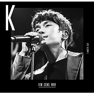 Kim Dong WAN Shinhwa - K (1st Live Album) CD+DVD+150p Photobook