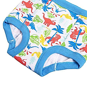 Jurassic World Boys Jurassic World Potty Pants Baby and Toddler Training Underwear, Jrssic3pk, 3T US
