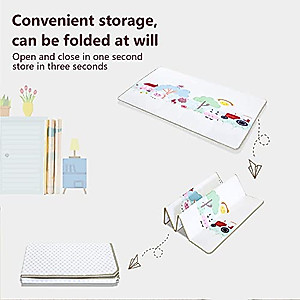 Baby Play Mat,Extra Largre Folding Baby Crawling Mat（180 x 150 cm ）,Portable Playmat Indoor Outdoor Large Fun Activity Gym Mat for Yoga or Crawling Baby Toddler & Infants for Boys Girls