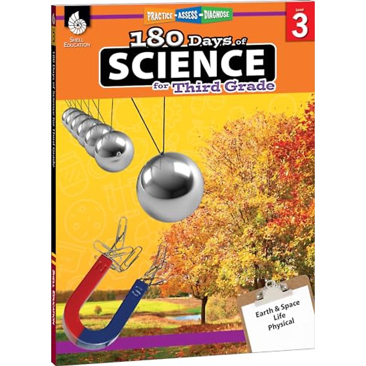 180 Days™: Science, Earth and Space Science for 3rd Grade Practice Workbook for Classroom and Home, Cool and Fun Practice Created by Teachers (180 Days of Practice)