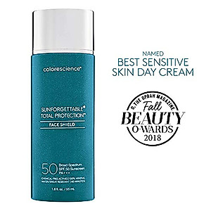 Colorescience Total Protection Face Shield SPF 50, 1.8 Fl Oz