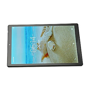 Honio 10 Inch Tablet, Octa Core CPU 100‑240V 4GB RAM 64GB ROM Tablet PC Gaming IPS (US Plug)