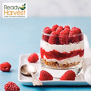 Ready Harvest Freeze Dried Raspberries Whole Foods for Emergency Food Storage, Camping Supplies, and Survival Kits | Sealed Fresh in #10 Can | 30 Year Shelf Life | 1 Can