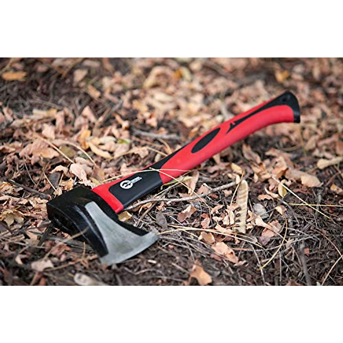 INTERTOOL 15” Wood Splitting Hatchet, 2.2 lbs, Small Splitter Maul, Firewood Camp Axe, Shock Absorbing Anti-Slip Handle HT-0274