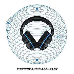 Turtle Beach Stealth 600 Gen 2 Wireless Gaming Headset for PlayStation 5, PS4 Pro, PS4 & Nintendo Switch with 50mm Speakers, 15-Hour Battery life, Flip-to-Mute Mic, and Spatial Audio - Black (Renewed)