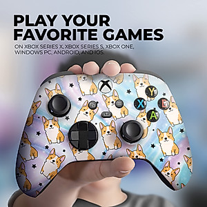 DreamController Original X-box Wireless Controller Special Edition Customized Compatible with X-box One S/X-box Series X/S & Windows 10 Made with Advanced HydroDip Print Technology(Not Just a Skin)