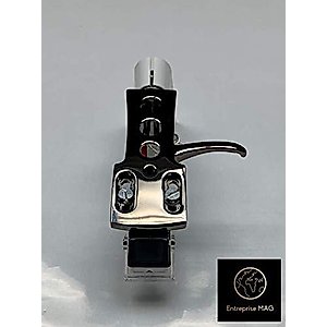 Silver headshell, stylus, cartridge fits JVC L A55, QL A5, L F66, QL8