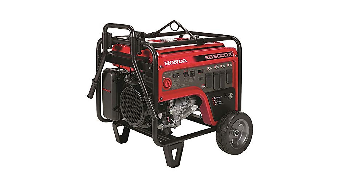 Honda EB5000 Industrial Generator - 5000W Power & CO-MINDER Safety