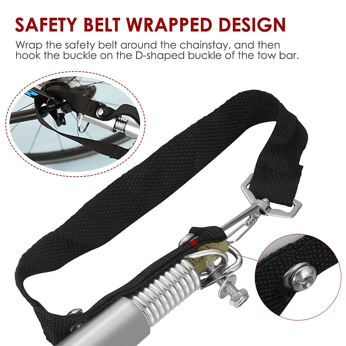 BESPORTBLE Trailer Hitch Cycling Accessories Biking Accessories Pet Accessories Bicycle Hooks Bicycle Accesories Bicycle Trailer Accesorios para Bicicletas Bike Tractor Baby