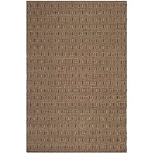SAFAVIEH South Hampton Collection 8'9" x 12' Brown SHA243A Handmade Flatweave Area Rug