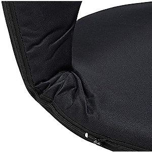 Trademark Innovations Portable Multiuse Adjustable Recliner Stadium Seat, Black