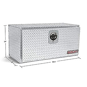 Weather Guard (636002 Underbed Tool Box, Aluminum