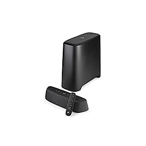 Polk MagniFi Mini AX Sound Bar (2022 Model), Dolby Atmos and DTS:X Certified, Polk's Patented VoiceAdjust & SDA Technologies, Ultra-Compact Design, Easy Setup,Black