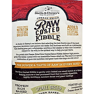 Stella & Chewy's Raw Coated Small Breed Chicken Recipe Dog Food 10lb (186011001677)