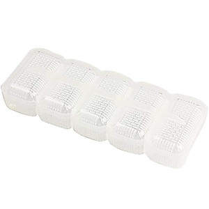 Happy Sales HSSM-NGRCLR, Japanese Nigiri Sushi Mold Rice Ball 5 Rolls Maker Press Bento Tool