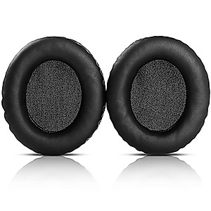 TaiZiChangQin Pro4AA Ear Pads Cushions Replacement Earpads Compatible with Koss Pro-4AA Pro4AA Pro 4AA Headphone Protein Leather Black