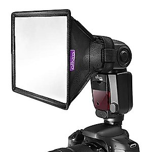 Flash Diffuser Light Softbox 6x5” by Altura Photo (Universal, Collapsible with Storage Pouch) for Canon, Yongnuo and Nikon Speedlight