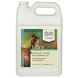 UltraCruz Canine Pure Salmon Oil, 1 Gallon