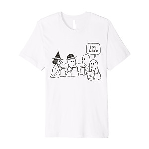 Peanuts Halloween Charlie Brown I got a Rock Premium T-Shirt