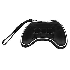 Kuuleyn PS4 Controller Travel Bag, Gaming Console Bag, PS4 Gamepad Storage Case, Shockproof Travel Bag Portable Storage Case Fit for Playstation 4 PS4 Controller Gamepad Black