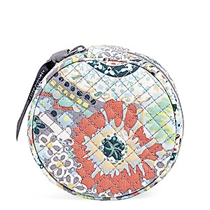 Vera Bradley Women's Hair Accessory Set With Organizer, Citrus Paisley, One Size
