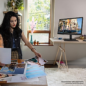 HP V22v G5 FHD Monitor, AMD FreeSync Technology, HDCP Support for HDMI (V22v G5, Black)