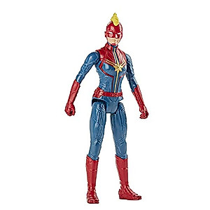 Avengers Marvel Titan Hero Series Blast Gear Captain Marvel Action Figure