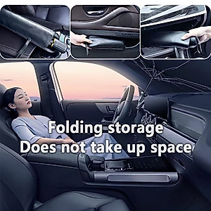 Foldable Windshield Umbrella Sun Shade with Storage Pouch,99% UV Blocking Sun Visor, Interior Accessories Sun Heat Protection,Universal Size Sun Shade Cover for Car Truck SUV