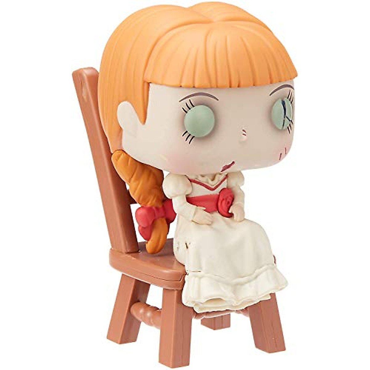 Funko The Conjuring: Annabelle - Annabelle in Chair Pop! Vinyl Figure (Bundled with Compatible Box Protector Case), Multicolor, 3.75 inches
