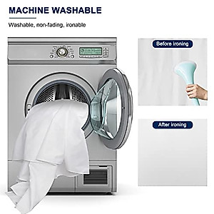 10 x 8 FT White Backdrop Photography Background Chromakey Cloth, Pure White Screen Sheet Photoshoot, Photo Backdrop High Density Polyester for Zoom Booth Video Studio Television Party, 4 Spring Clips