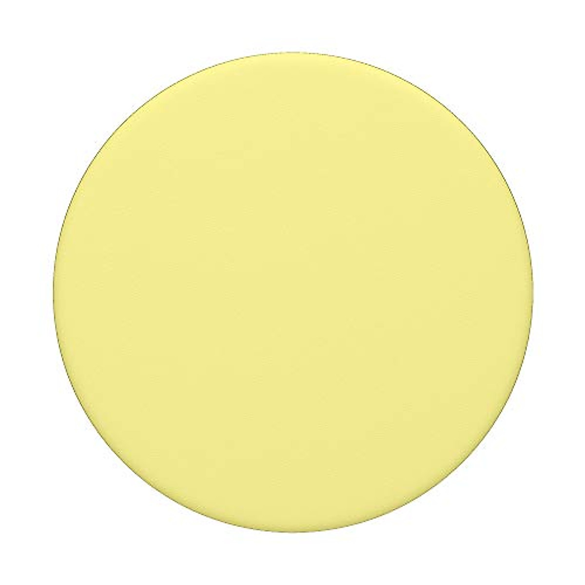 Simple Solid Color Chic Plain Pastel Light Yellow Design PopSockets Swappable PopGrip
