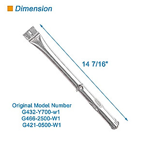 BBQration Replacement Parts Kit for Charbroil 463436214 463436213 461334813 461372517 463436413 Grill Parts for Charbroil 463436215 463439915 463439915 G432-0096-W1 G432-0078-W1