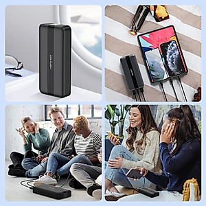 HenHot Portable Charger, PD 20W USB C Power Bank 20000mAh PD3.0 QC4.0 Fast Charging External Battery Pack Portable Phone Charger Compatible with iPhone 14/13/12/11 Pro Max/XS/X/Galaxy/S21/iPad Tablet