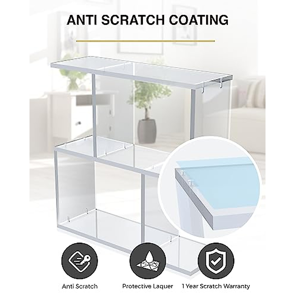 Acrylic Side Table, Acrylic Table, Acrylic Furniture, Acrylic Coffee Tables for Living Room, Acrylic End Table, Arteriors, Ghost Table, Arylic Desk, Clear Furniture, Acrylic Bed Table