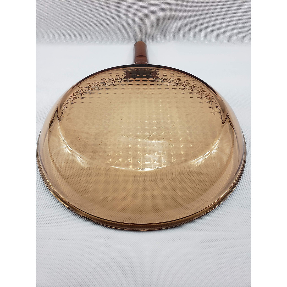 Amber Visions Frying Pan. 10" Waffle Bottom Skillet