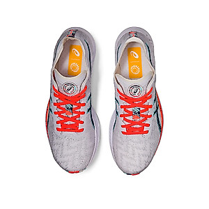 ASICS Women's Magic Speed™ Running Shoes, 10, White/Thunder Blue