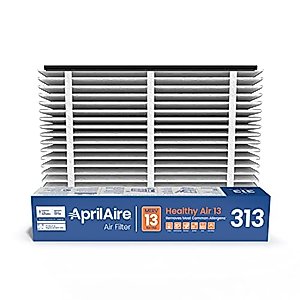 Aprilaire 313 Replacement Furnace Air Filter for Aprilaire Whole Home Air Purifiers, MERV 13, Healthy Home Allergy Furnace Filter (Pack of 1)