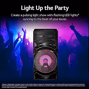 LG RNC5 XBOOM Audio System with Bass Blast