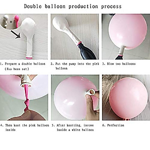 DIY Baby Shower Party WEDDING Decoration Balloon Garland Arch Kit White Gold Retro Double Layer Skin Ballon Arch Kit Kid Adult Wedding Decor