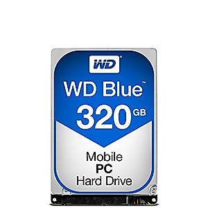WD Blue 320GB Internal Hard Disk Drive - 5400 RPM Class SATA 6Gb/s 16MB Cache 2.5 Inch - WD3200LPCX