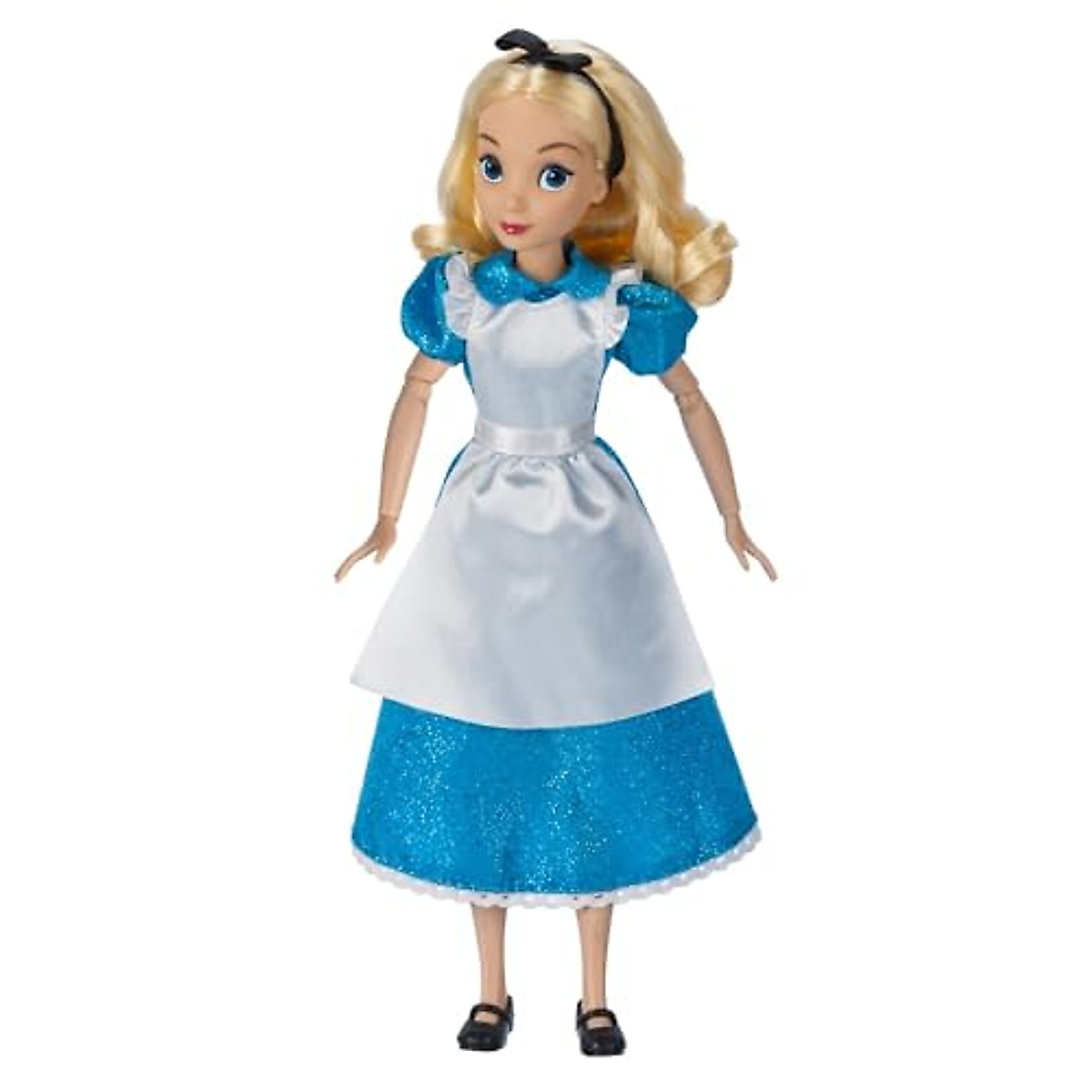 Disney Store Official Alice Classic Doll from Alice in Wonderland - 10-Inch - Detailed Design Recapturing Movie Magic - Perfect for Fans & Collectors
