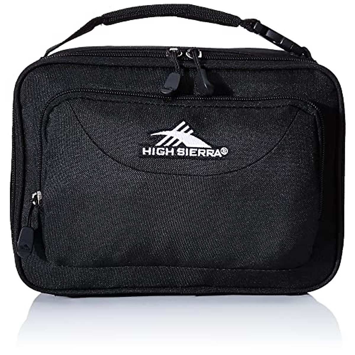 High Sierra Single Compartment Lunch Bag, Black, One Size