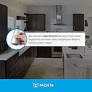 Moen S5520SRS Sip Transitional Cold Water Kitchen Beverage Faucet with Optional Filtration System, Spot Resist Stainless