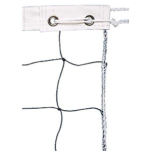 Champion Sports Braided Volleyball Nets, White, 32 x 3-Feet
