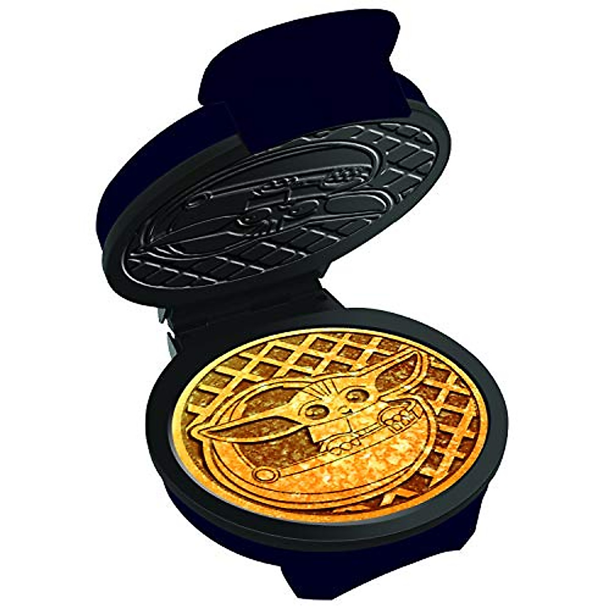 Uncanny Brands Star Wars The Mandalorian The Child Waffle Maker- Baby Yoda Waffles